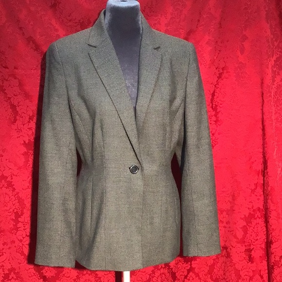 Apostrophe | Jackets & Coats | Vintage 9s Apostrophe Blackwhite Fitted ...